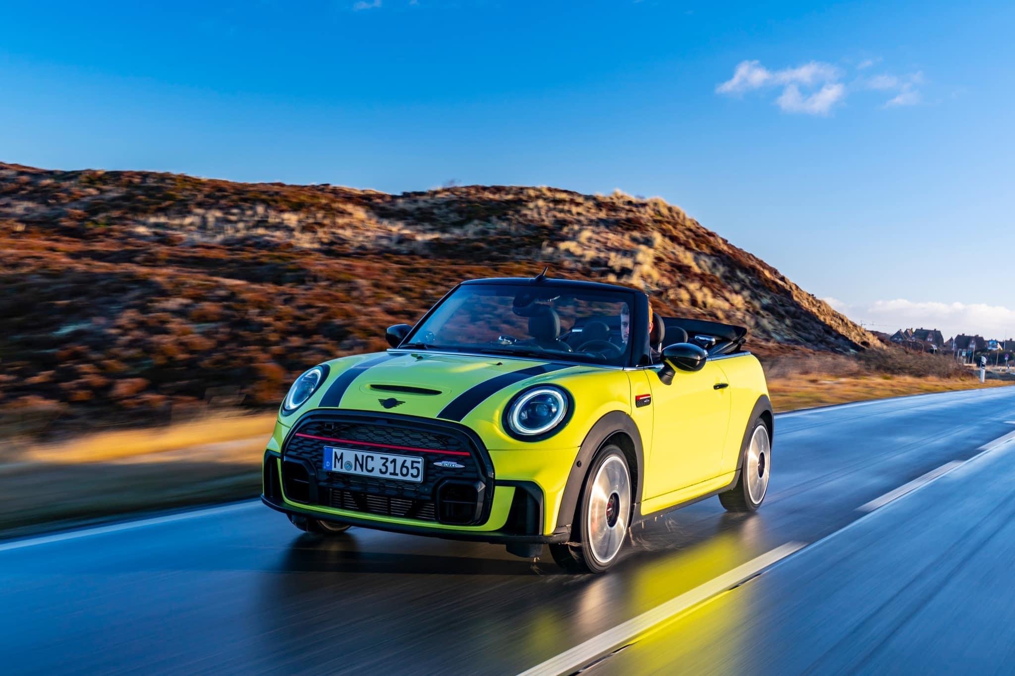 The MINI JCW Convertible 2023