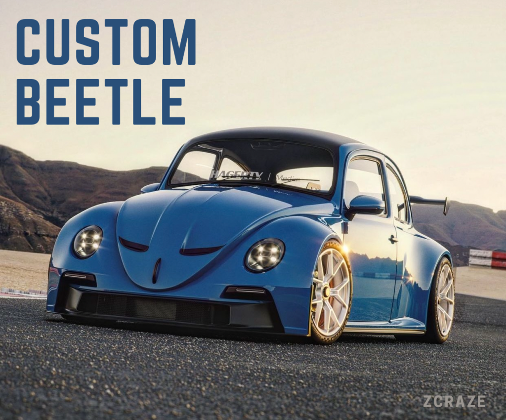 Custom VW Beetle with Porsche Style - Autozcraze